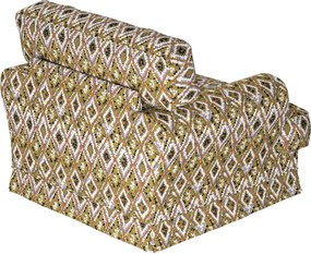 Potah na křeslo IKEA Ekeskog barva vícebarevná látka pletený vzor, vzorované