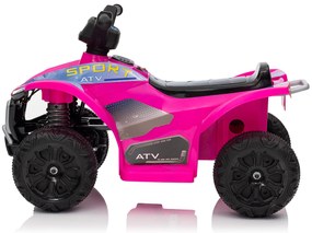 Elektrické autíčko QUAD Kids E-ATV růžové