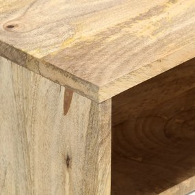 TV stolek 110 x 35 x 48 cm masivní mangovníkové dřevo - Default Title