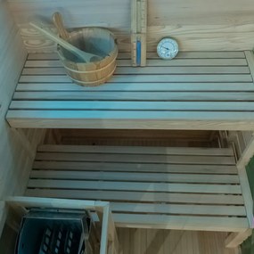 BPS-koupelny Finská sauna Relax  120x120, 2 osoby