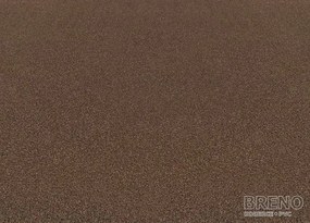 Breno Metrážový koberec LIBERTY 92 hnědý, šíře 400 cm, Hnědá
