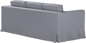 Potah na pohovku IKEA  Karlanda 3-místná nerozkládací, dlouhý barva šedá