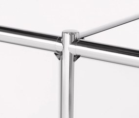 Tchibo - Nízká skříňka CN3 se 3 výklopnými dvířky - barva: bílá