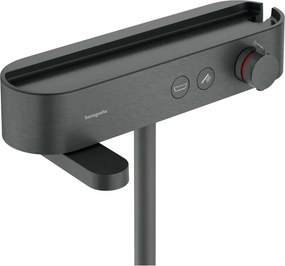Hansgrohe ShowerTablet Select - Termostatická vanová baterie, kartáčovaný černý chrom 24340340