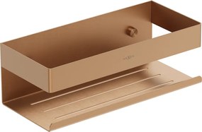 Mexen Brin-L, závěsný koupelnový košík, měděná 70A8730-65