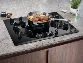 Electrolux KGG75362K černá / Varná plynová deska / 75 cm / 5 hořáků /