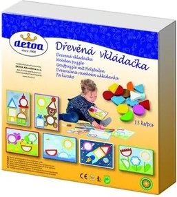 Detoa Dřevěná vkládačka / od 2 let