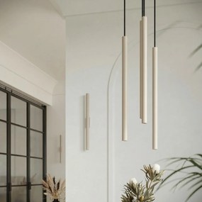 Sollux Lighting Závěsné svítidlo PASTELO 2 šedobéžové