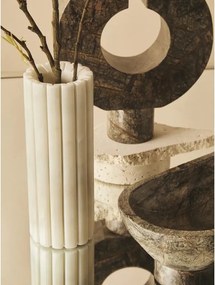 Bílá mramorová váza (výška 20 cm) Savio – Premier Housewares