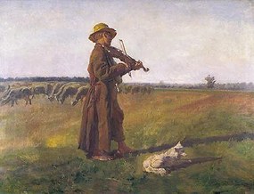 Pastýř - 30 x 40 cm