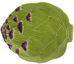 Talíř 31,5 Cm, Zelený - Artyčok - Keramika