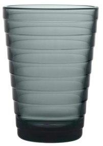 Sklenice Aino Aalto Dark Grey 330 ml - set 2 ks Iittala