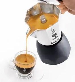 Bialetti New Brikka 2023 černá / Moka konvička / 2 šálky / 0,1 l / hli
