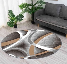 TZ Kruhový vzorovaný koberec Melody Rozměr: 120 cm