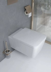 Hansgrohe AddStoris, držák na WC kartáč nástěnný, kartáčovaný bronz, HAN-41752140