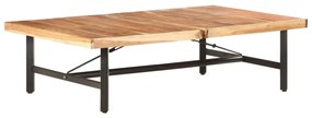 320655 vidaXL Konferenční stolek 142 x 90 x 42 cm masivní akáciové dřevo