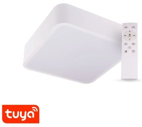 T-LED SMART Tuya LED svítidlo RENDO 36W CCT hranaté bílé SMART Tuya LED svítidlo RENDO 36W CCT hranaté bílé