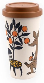 Cestovní hrnek Moomin Sniff béžový 450ml, NordicBuddies Finsko