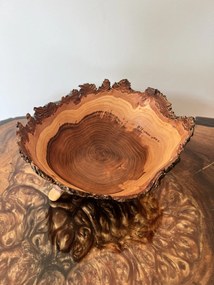 Wodlaf dřevěná miska 20x18x10 cm Damon, ořech