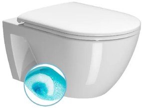 Sapho GSI Pura - Závěsné WC, Swirlflush, ExtraGlaze, bílá 880711