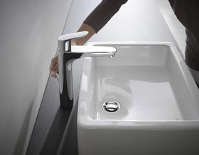 Hansgrohe Focus E2, umyvadlová baterie s výpustí, chromová, 31608000