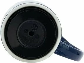STOR Hrneček keramický s protiskluzovým dnem 295 ml Stitch