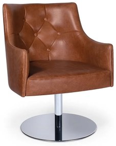 ACCENTO - Židle EVA CAPITONE otočná, s prošíváním a knoflíky