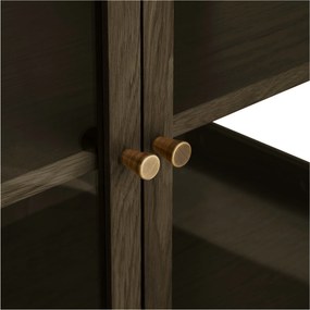 House Nordic Komoda ZAMORA tmavě hnědá 180×40 cm 3150400