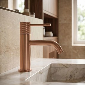 Rea Rea, Umyvadlová baterie Venti Brush Copper Low, REA-B9786
