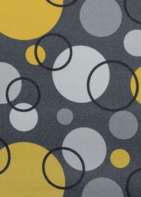 Koberce Breno Metrážový koberec EXPO NEW 95, šíře role 500 cm, Šedá, Vícebarevné