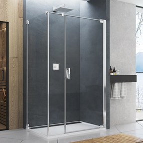 SanSwiss Ronal CADURA 110 cm pravé sprchové dveře sklo Shade CA31CD1105068