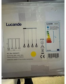 Lucande Lucande - Lustr na lanku ABLY 4xE14/40W/230V LW0519