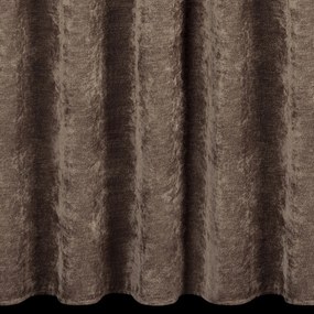 ZATEMŇOVACÍ ZÁVĚS NA PÁSCE NESKA 140X270 CM SVĚTLE HNĚDÝ