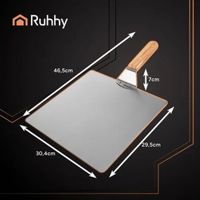 Lopatka na pizzu 30 x 30 cm Ruhhy 21746