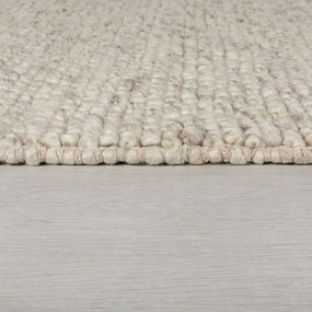Ručne tkaný kusový koberec Minerals Light Grey, 80x150, béžová, chodba / predsieň, Flair Rugs