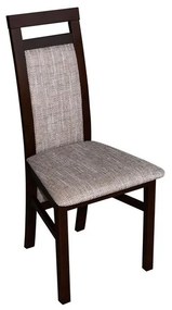 Židle JK75, Barva dřeva: bílá, Potah: ekokůže Soft 011
