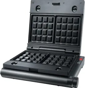 Steba SG 55 stříbrná / Sendvičovač 3v1 / 1100 W / 3 vyměnintelné plotý