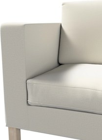 Potah na pohovku IKEA  Karlanda 2-místná, krátký barva šedá látka sametová