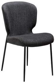 OnaDnes -20% ​​​​​Dan-Form Černá bouclé jídelní židle DAN-FORM Glory