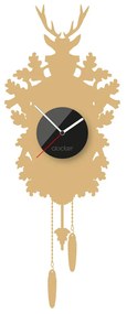 Clocker Nalepovací hodiny Cuckoo Barva ciferníku: Černá