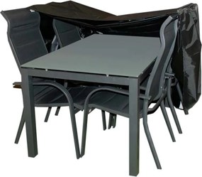 Doppler Ochranný obal na stůl 150x90 cm + 4 křesla Miami