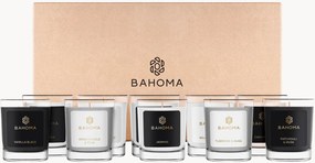Sada ručně litých mini svíček v dárkové krabičce Botanical Bliss, 10 dílů