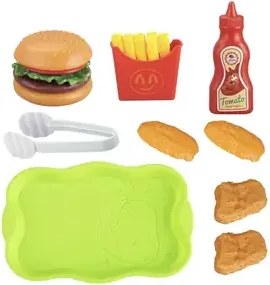 PLEJO Sada potravin hamburger / od 3 let