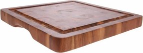 Dřevěné servírovací a krájecí prkénko z akáciového dřeva - 30*30cm