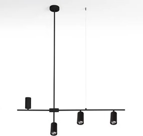 Brilagi - Lustr na lanku CRANE 4xGU10/30W/230V černá
