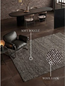 Tmavě šedý kulatý koberec 80x150 cm Wilma – Villeroy&amp;Boch