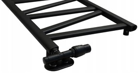 Regnis Kalipso MIX, Topné těleso 540x1600mm, 657W, černá matná, MK1600/500/50BLACK