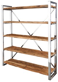 Designový regál Shark 183 cm teak