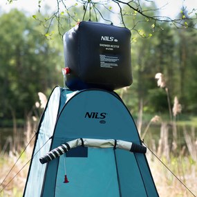 NC1706 TYRKYSOVÁ SKLÁDACÍ PŘEVLÉKACÍ/SPRCHOVACÍ KABINA NILS CAMP