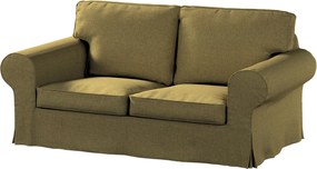 Potah na pohovku IKEA  Ektorp 2-místná, rozkládací, STARÝ MODEL barva zelená látka pletený vzor